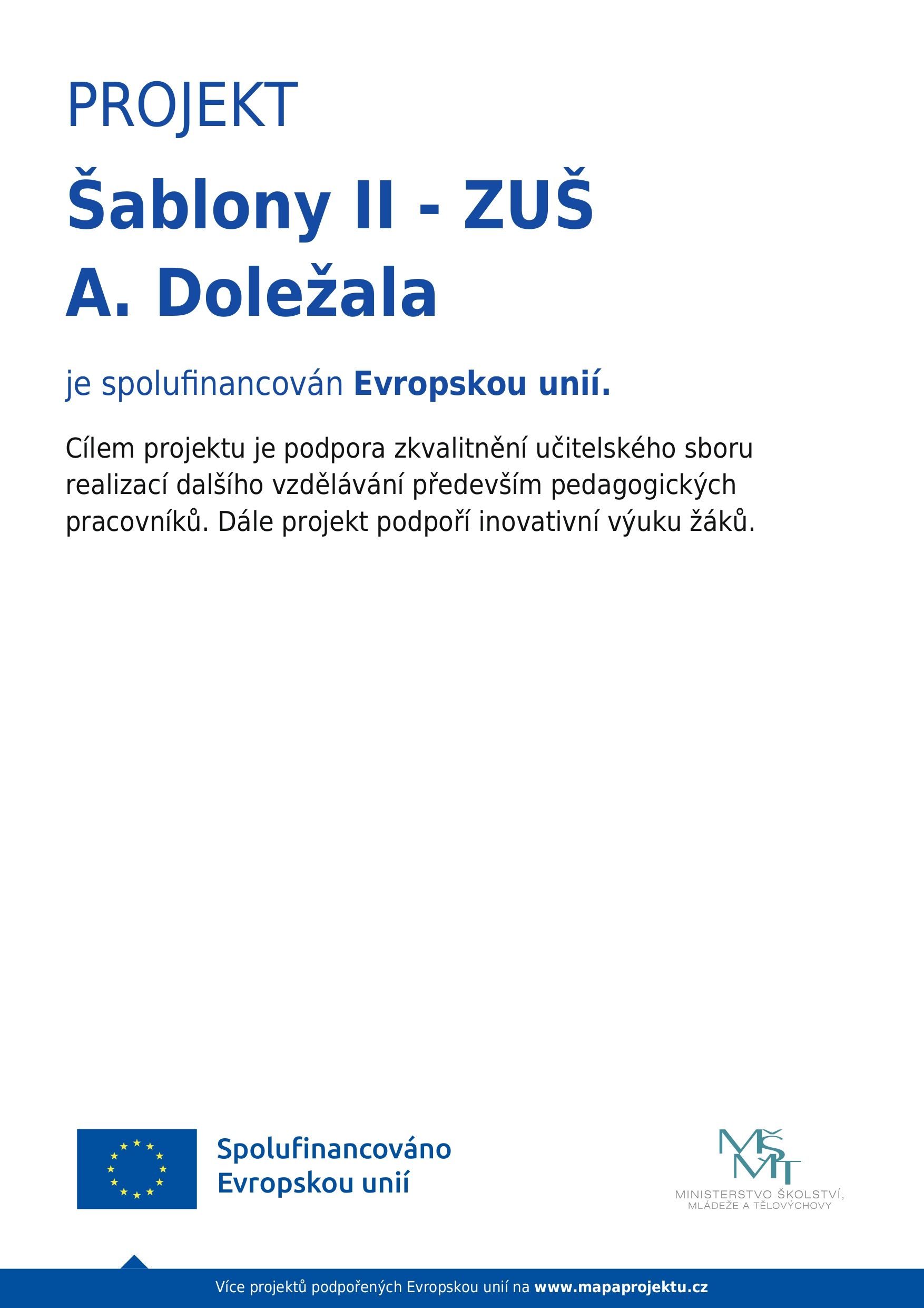 Šablony II - ZUŠ A. Doležala | zustrnkova.cz